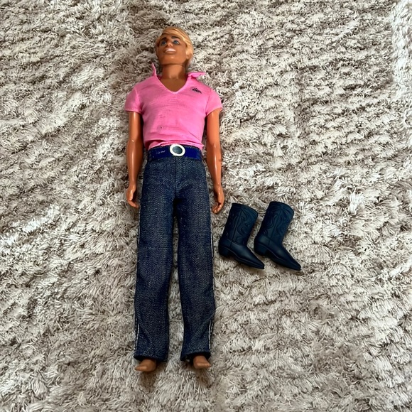 Barbie | Other | Vintage Fashion Denim Ken | Poshmark